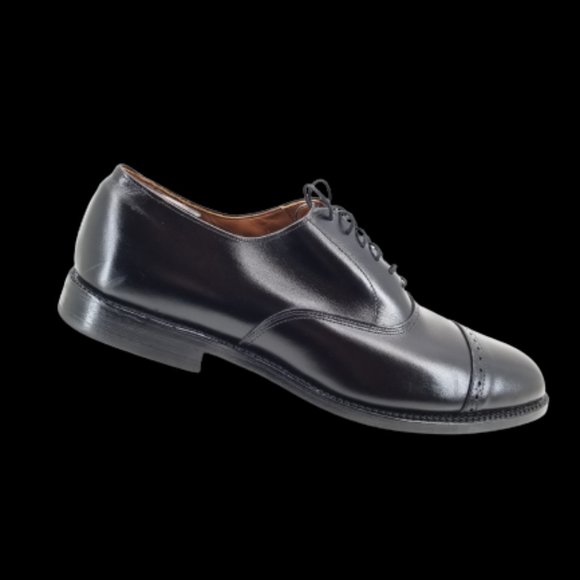 Allen Edmonds | Shoes | Allen Edmonds Byron Black Mens Leather Captoe ...